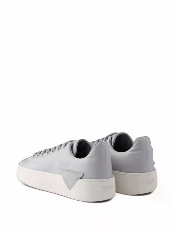 Prada Court Re-nylon Sneakers - Grey