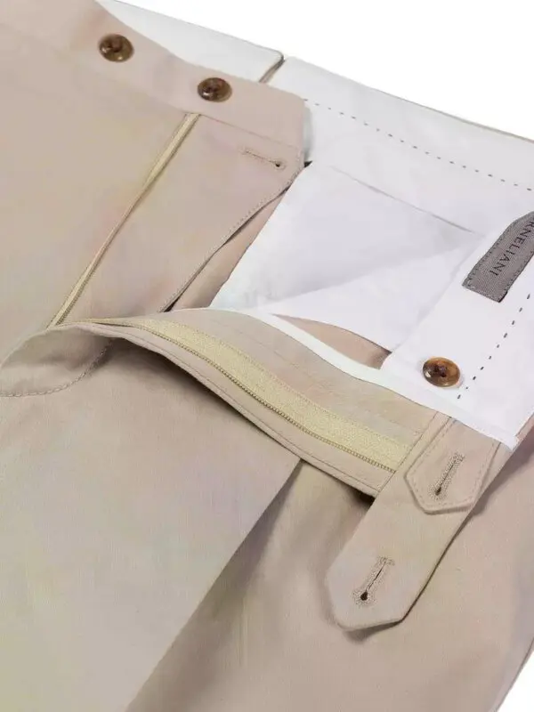 CORNELIANI Pressed-crease Tailored Trousers