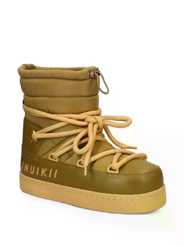 Inuikii Quilted Lace-up Boots