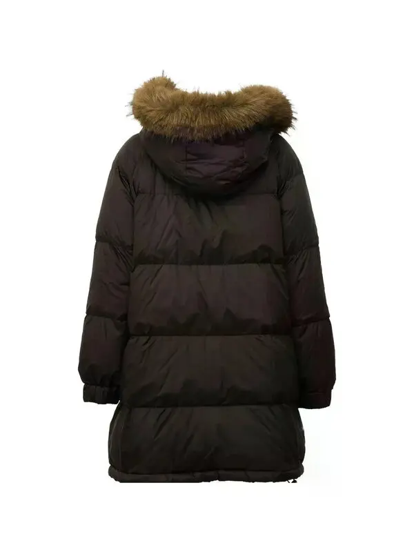 Max Mara Anfora Faux-fur-trim Puffer Coat