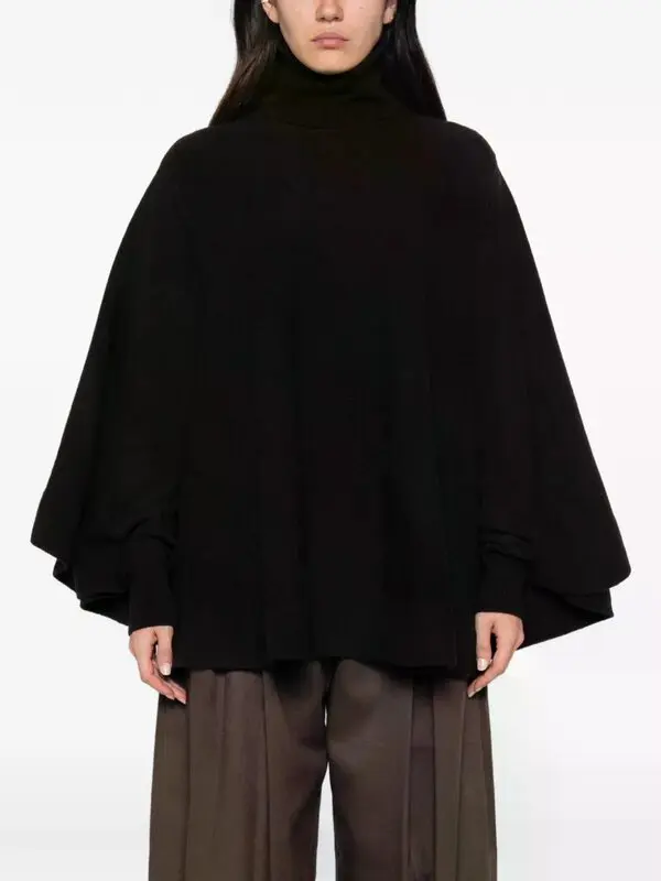 JACQUEMUS Ruffled Roll-neck Sweater