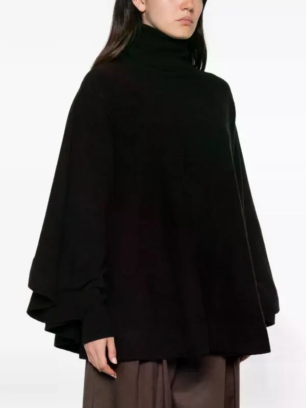 JACQUEMUS Ruffled Roll-neck Sweater