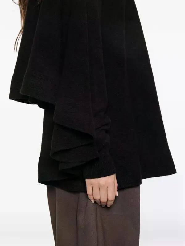 JACQUEMUS Ruffled Roll-neck Sweater