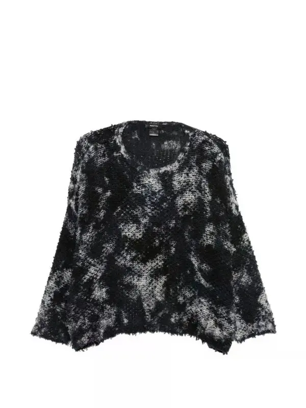 Avant Toi Bouclé Tie-dye Sweater