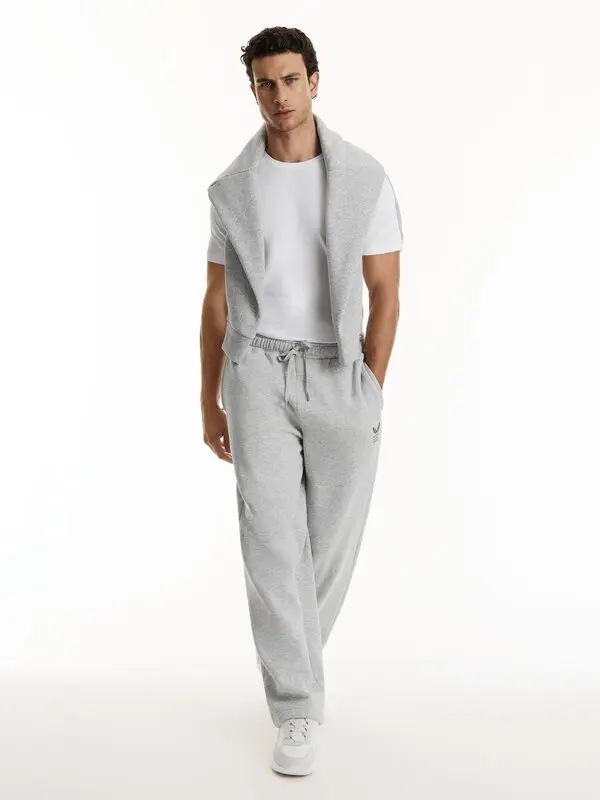 REISS Joggers Relaxed-fit Joggers | Castore Relaxed-fit Fleece Joggers - Light Grey