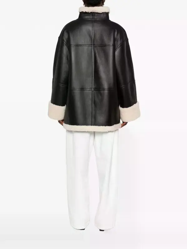TOTEME Shearling-trim Oversized Jacket
