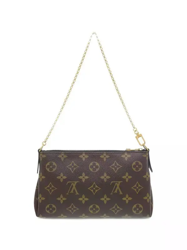 LOUIS VUITTON 2016 Monogram Pallas Clutch Satchel