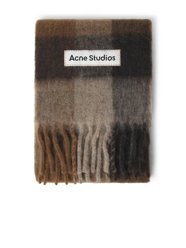 ACNE STUDIOS Alpaca And Mohair Blend Scarf