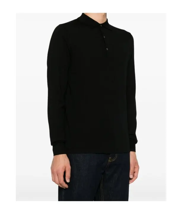 ASPESI Long-sleeved Polo Shirt