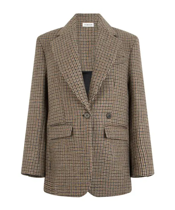 P.a.r.o.s.h Laurie Houndstooth Blazer