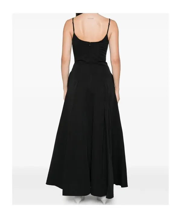 Staud Pleated Dress