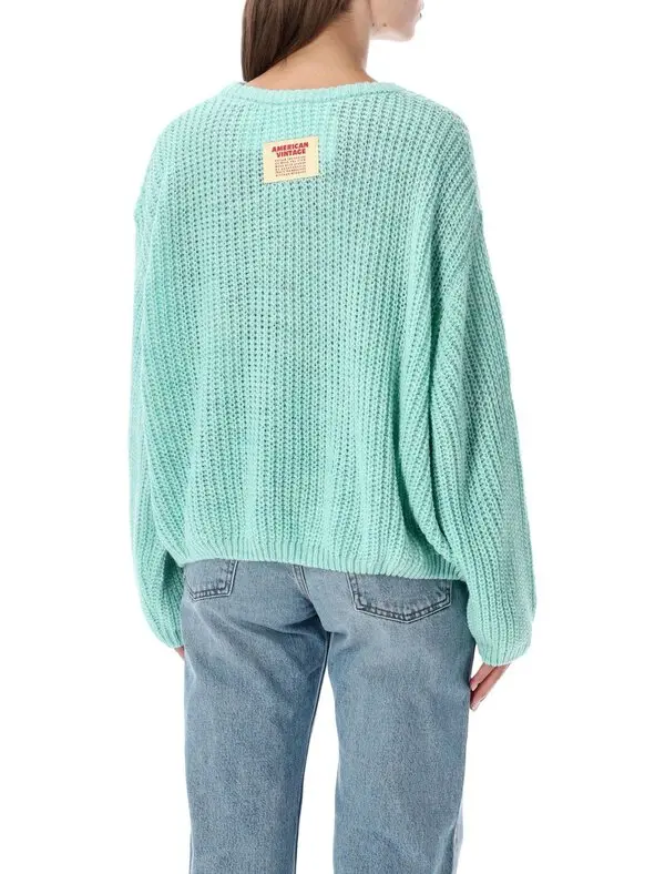 American Vintage Cyrow Open-knit Knitted Sweater