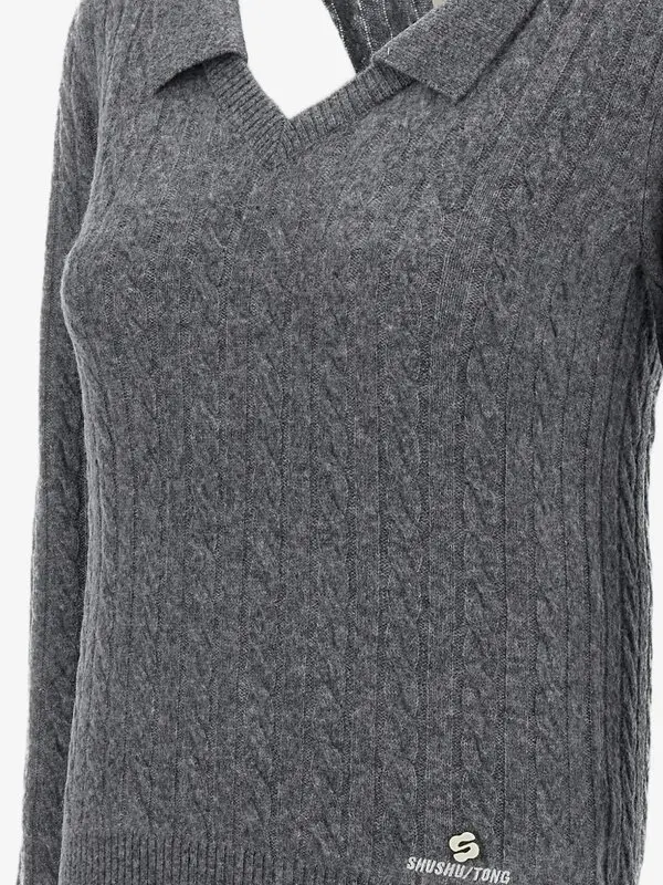 SHUSHU TONG V-neck Sweater