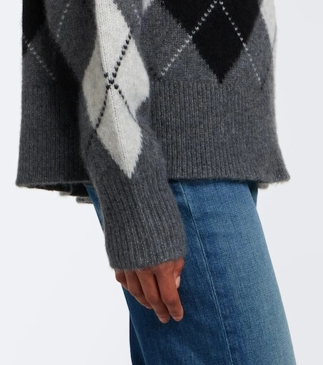 NILI LOTAN Donnika Diamond-pattern Sweater