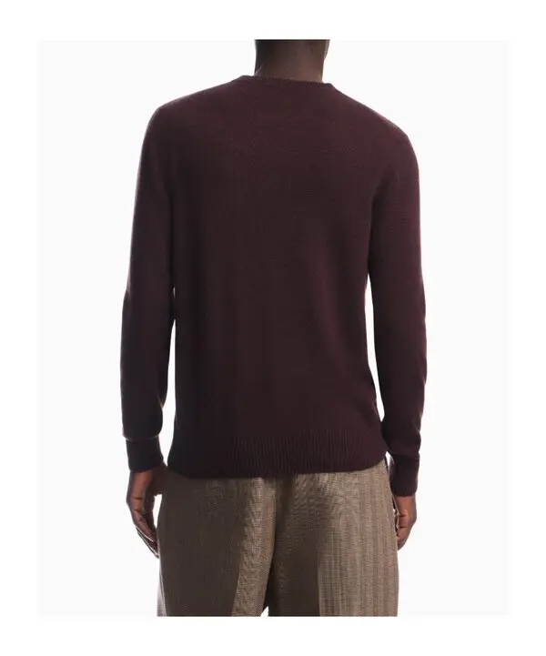 EMPORIO ARMANI Crew-neck Ribbed-trim Sweater