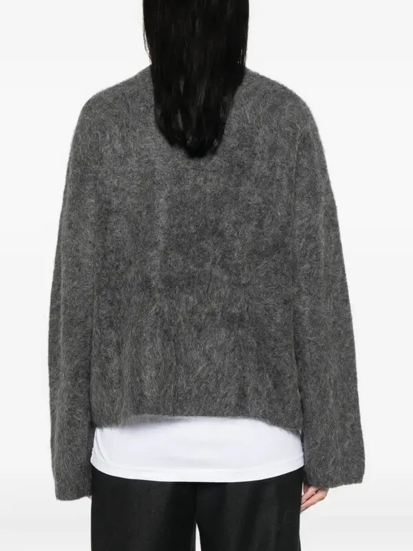 Soft Goat Crew-neck Long-sleeve Sweater