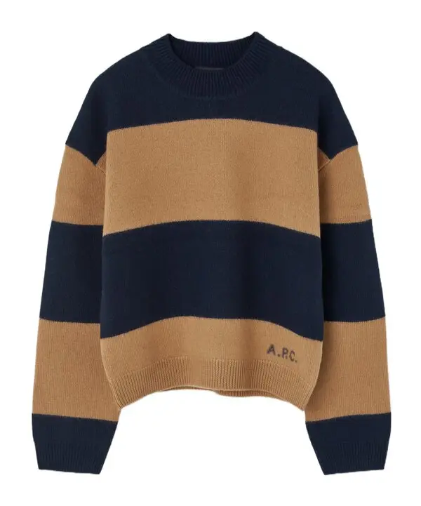 A.p.c. Penny Knitted Stripped Jumper