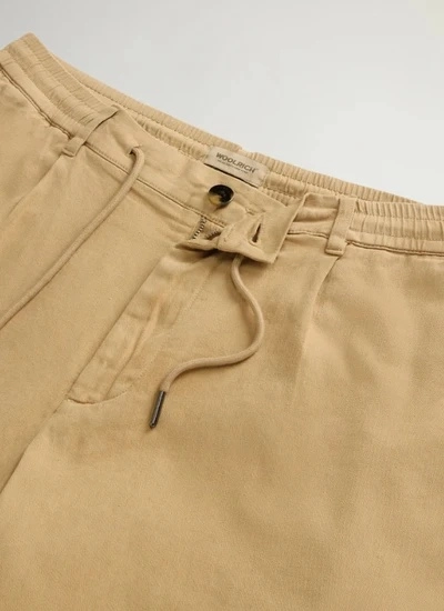WOOLRICH Drawstring Bermuda Shorts