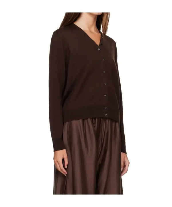 CORDERA Button-front Wool Cardigan