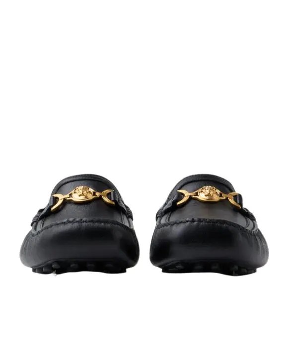 VERSACE Medusa Driver Moccasins