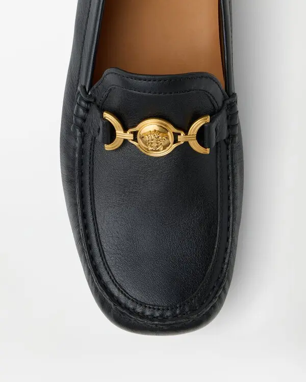 VERSACE Medusa Driver Moccasins
