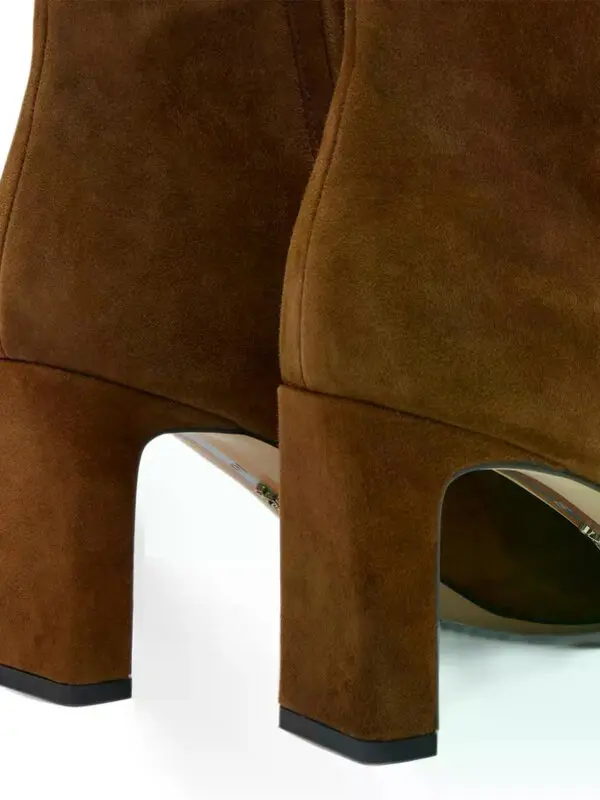 Sam Edelman Saige Suede Ankle Boots - Brown