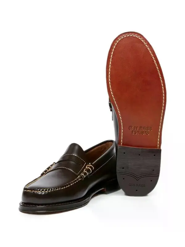 G.H.BASS Weejuns Larson Leather Loafers