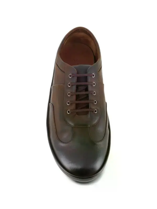 Marsèll Lace-up Leather Sneakers