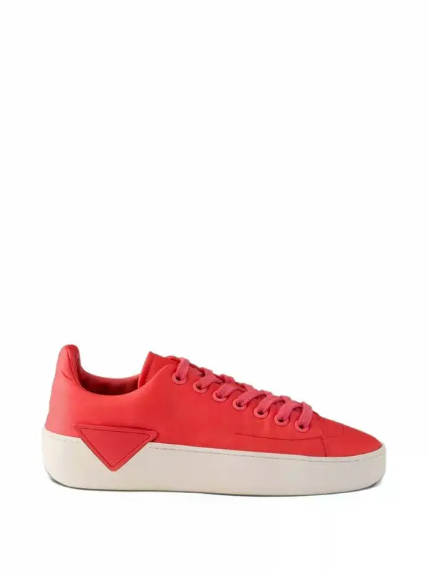 Prada Court Re-nylon Sneakers - Red