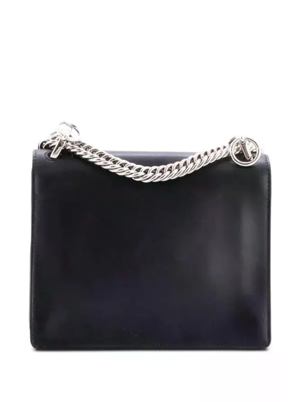 Fendi Monster Kan I Bag Leather Small Shoulder Bag