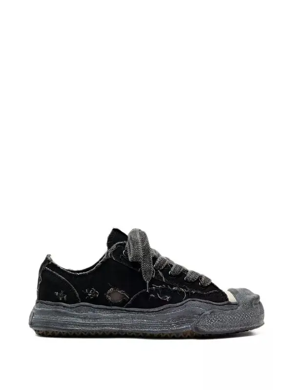 MAISON MIHARA YASUHIRO Hank Og Sole Shrink Leather Low-top Sneakers