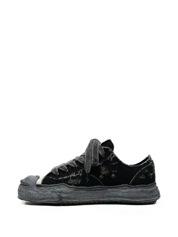 MAISON MIHARA YASUHIRO Hank Og Sole Shrink Leather Low-top Sneakers