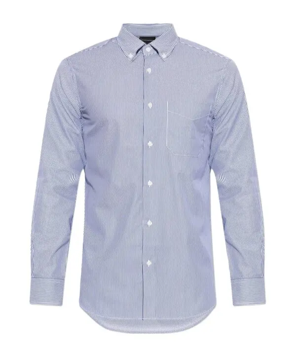 EMPORIO ARMANI Striped Button-down Shirt