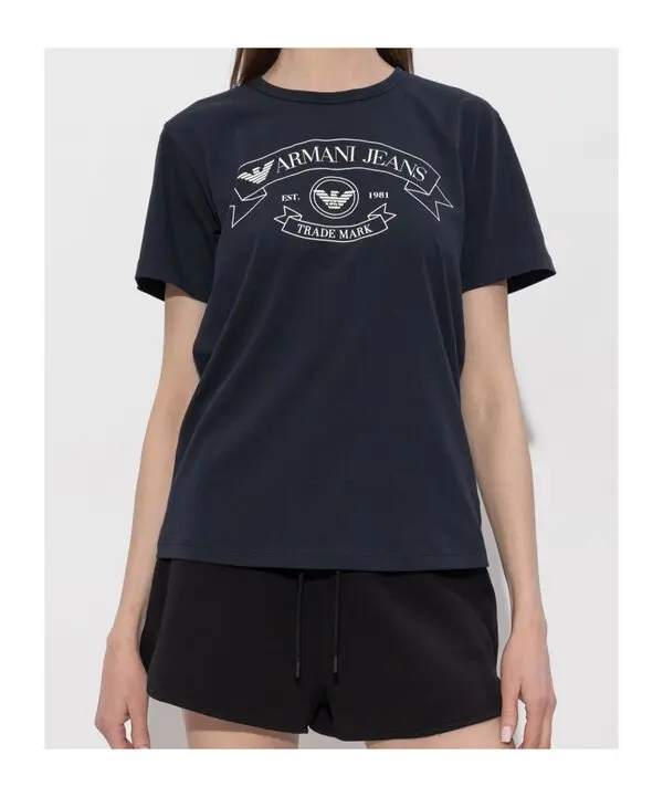 Emporio Armani Logo Print T-shirt