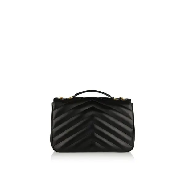 SAINT LAURENT Loulou Large Leather Shoulder Bag