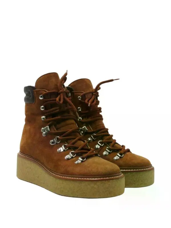 Hermès Discovery Lace-up Ankle Boots