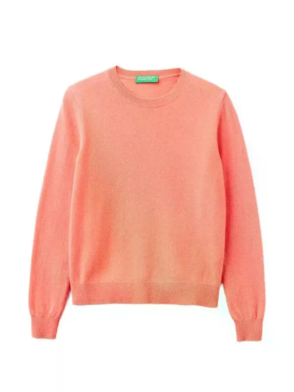 BENETTON Crew-neck Sweater - Pink