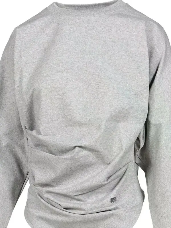 GANNI Blouse In Draped-jersey