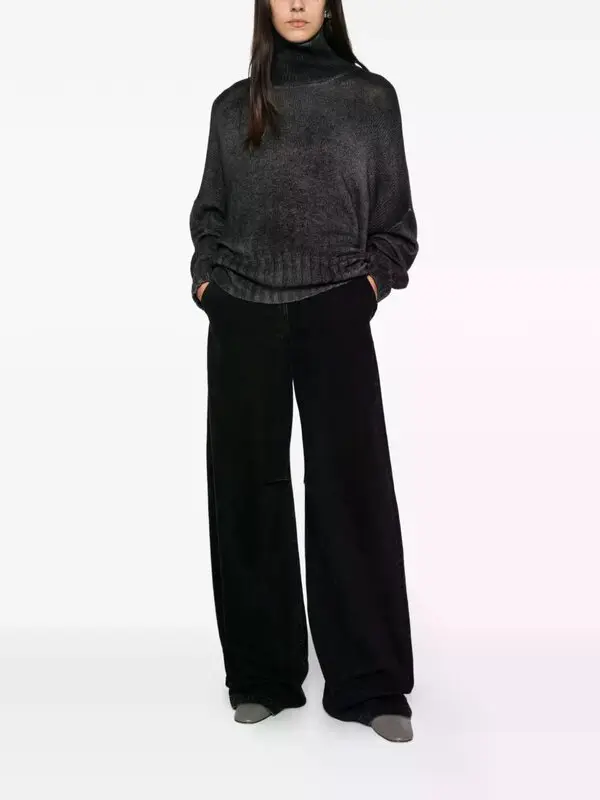 AVANT TOI Roll-neck Ribbed-trim Sweater