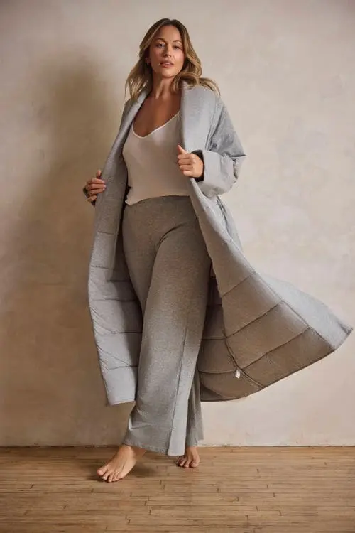 Skin Sierra Robe - Heather Grey
