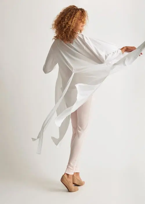 Skin Carina Robe - White