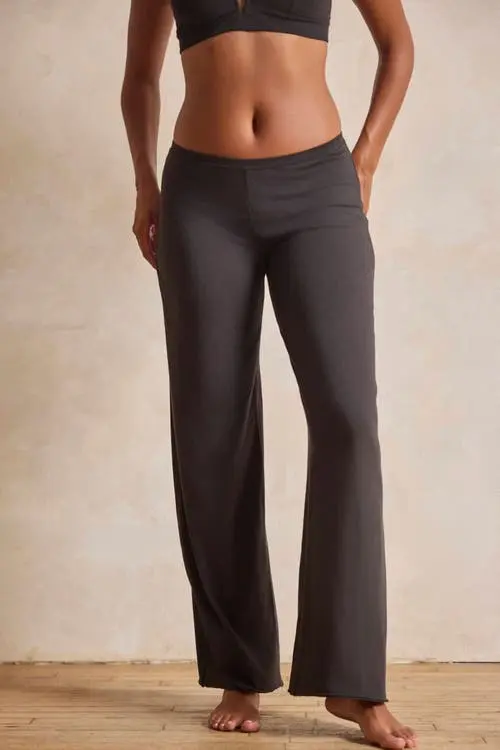 Skin Double Layer Pant - Black