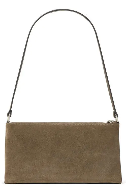 Kate Spade New York Fling Suede Leather Pochette - Driftwood