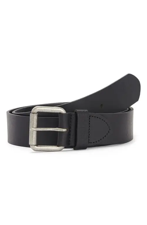 Barbour Allanton Leather Belt - Black