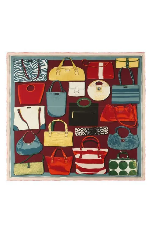 Kate Spade New York Archive Silk Square Scarf