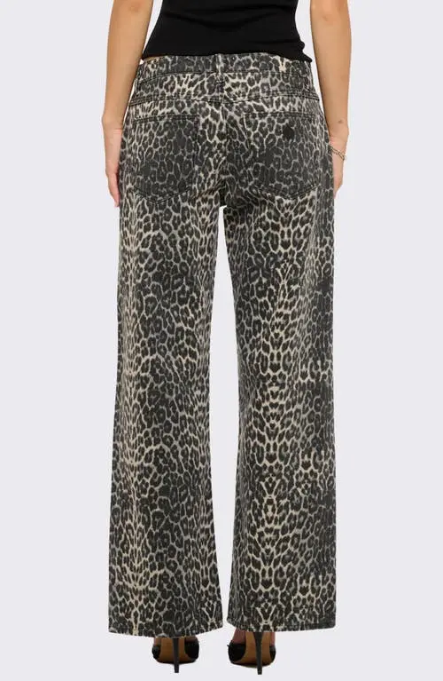 ABRAND A99 Low Rise Baggy Straight Leg Jeans