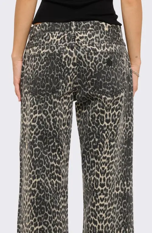 ABRAND A99 Low Rise Baggy Straight Leg Jeans
