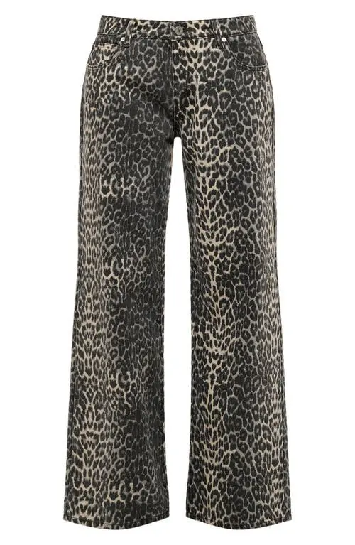 ABRAND A99 Low Rise Baggy Straight Leg Jeans