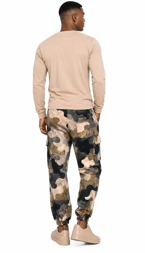 DAI MODA Primo Camo Jogger