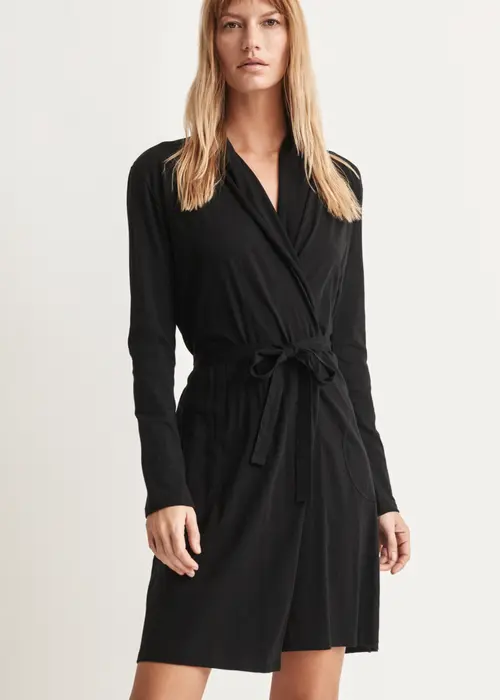 Skin Coleen Robe - Black